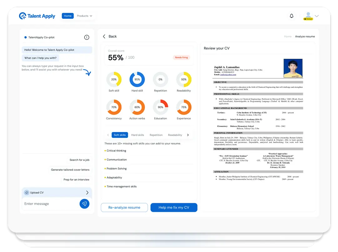 TalentApply – Smarter Job Applications with AI